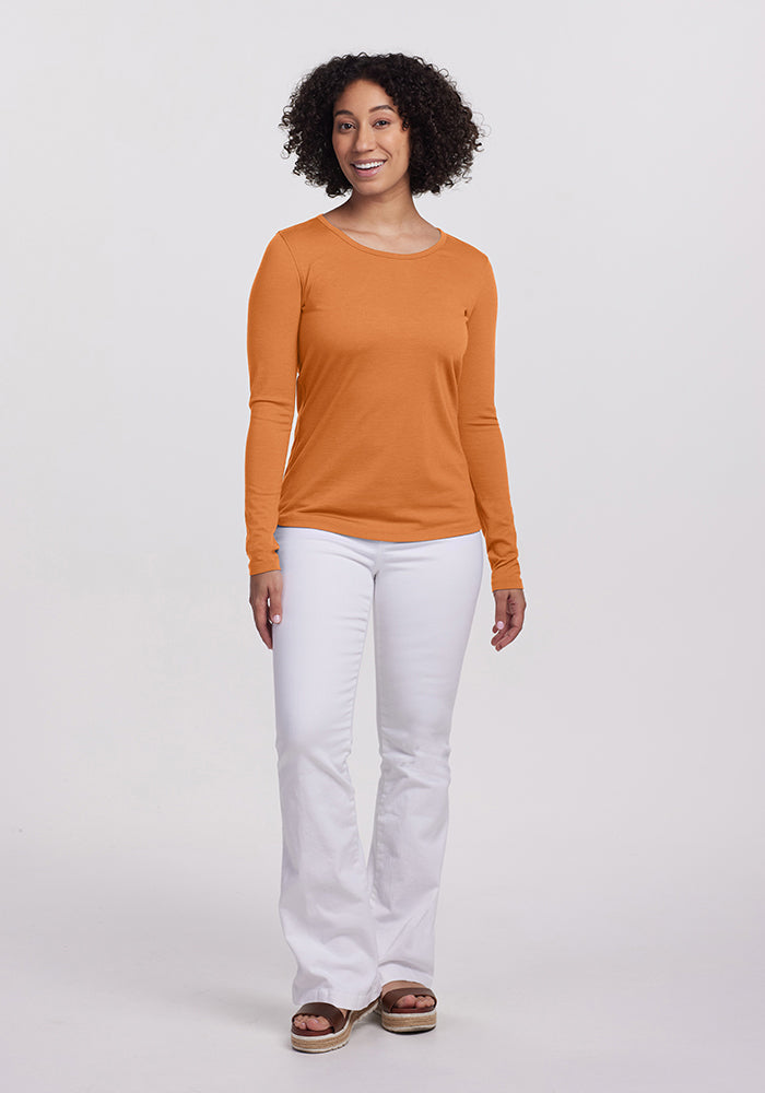 Lightweight Merino Wool Top For Women - Exercise Top - Free Shipping ...