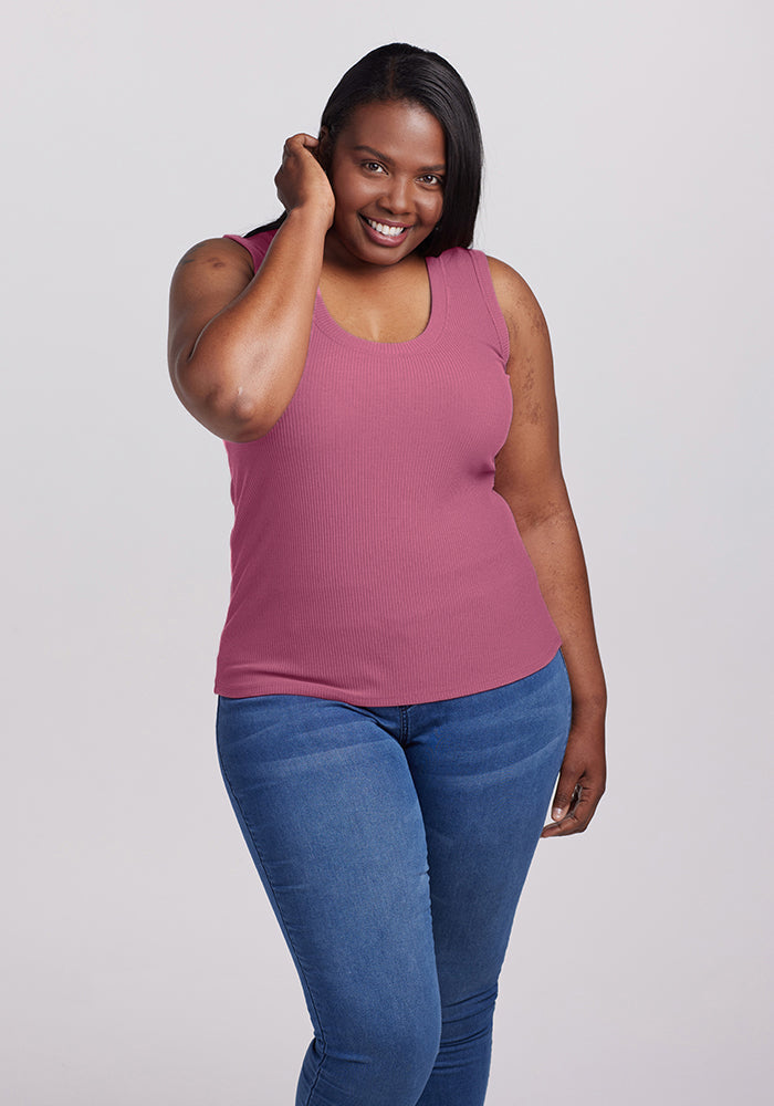 Sloane Ribbed Tank – Woolx