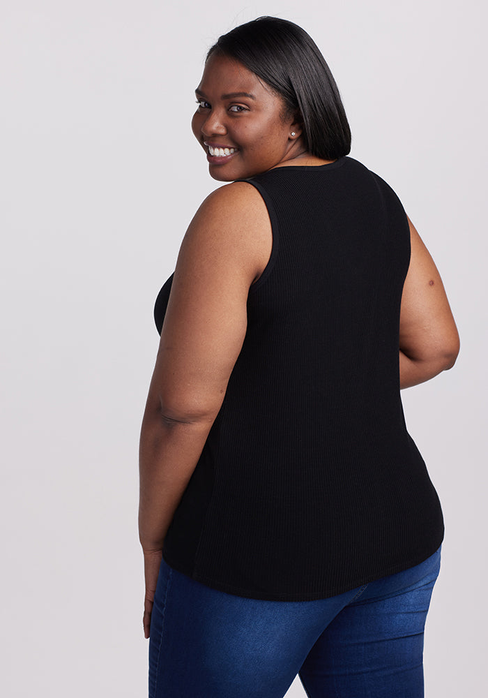 Vivi Ribbed Tank – Woolx