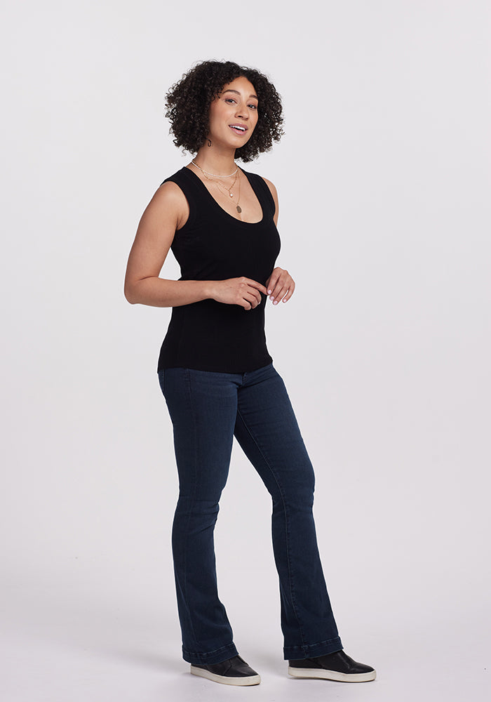 Sloane Ribbed Tank – Woolx