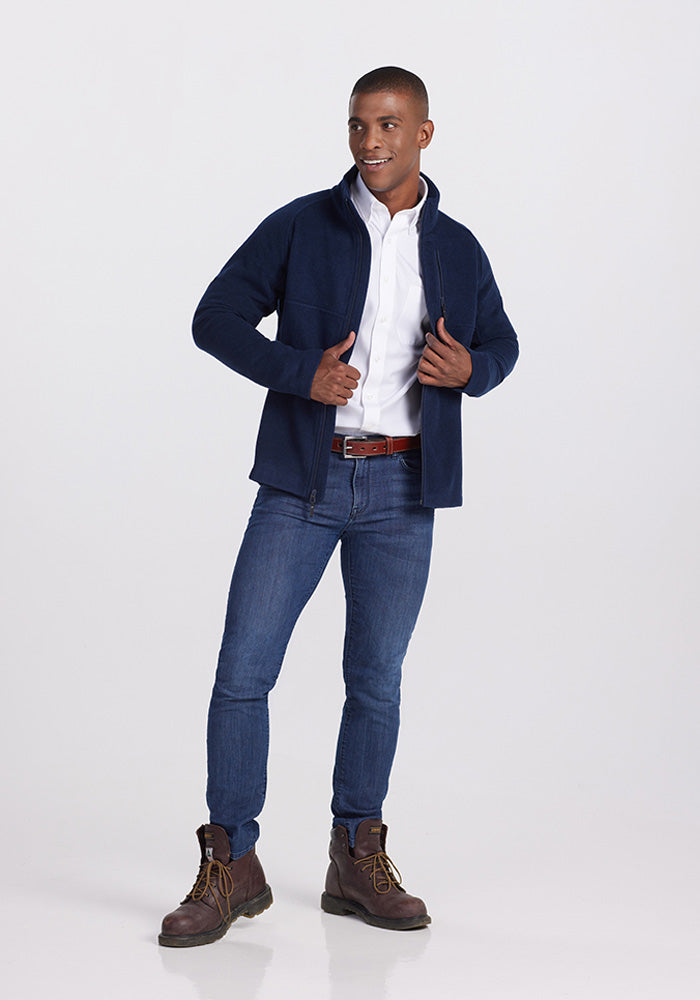 Mens Merino Wool Zip Up Jacket - Extremely Warm - Free Shipping – Woolx