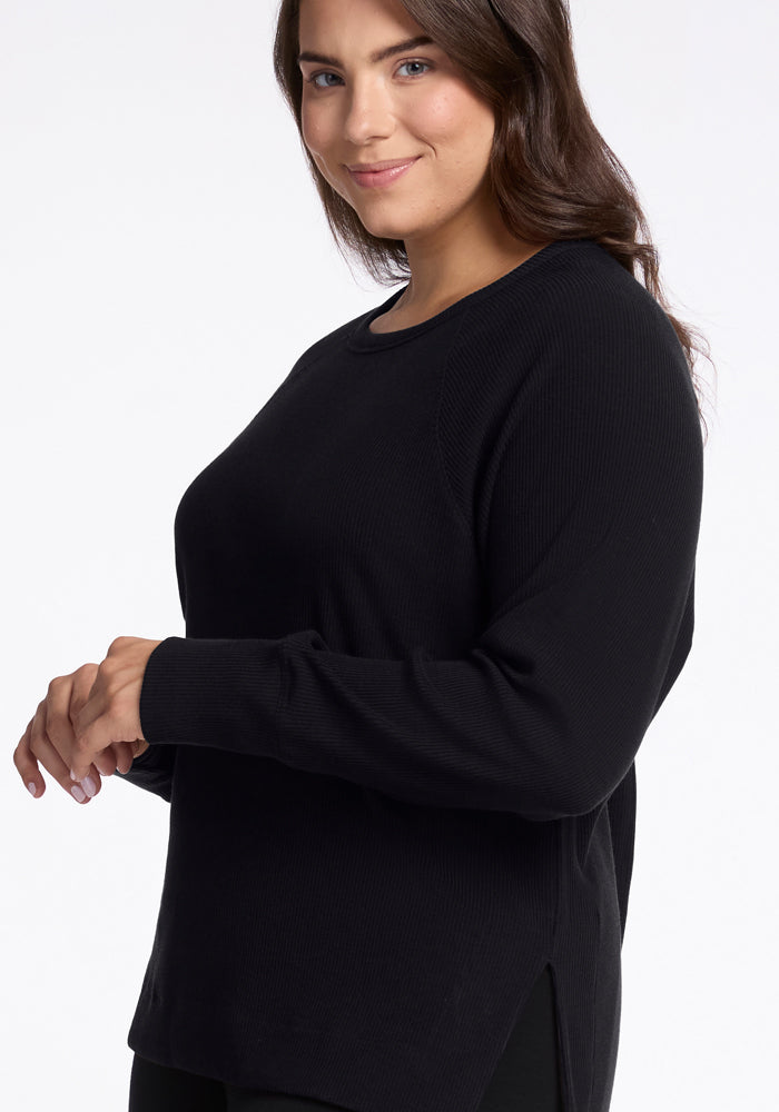 Women’s Ribbed Merino Wool Sweater – Merino Sweater for Warmth & Style ...