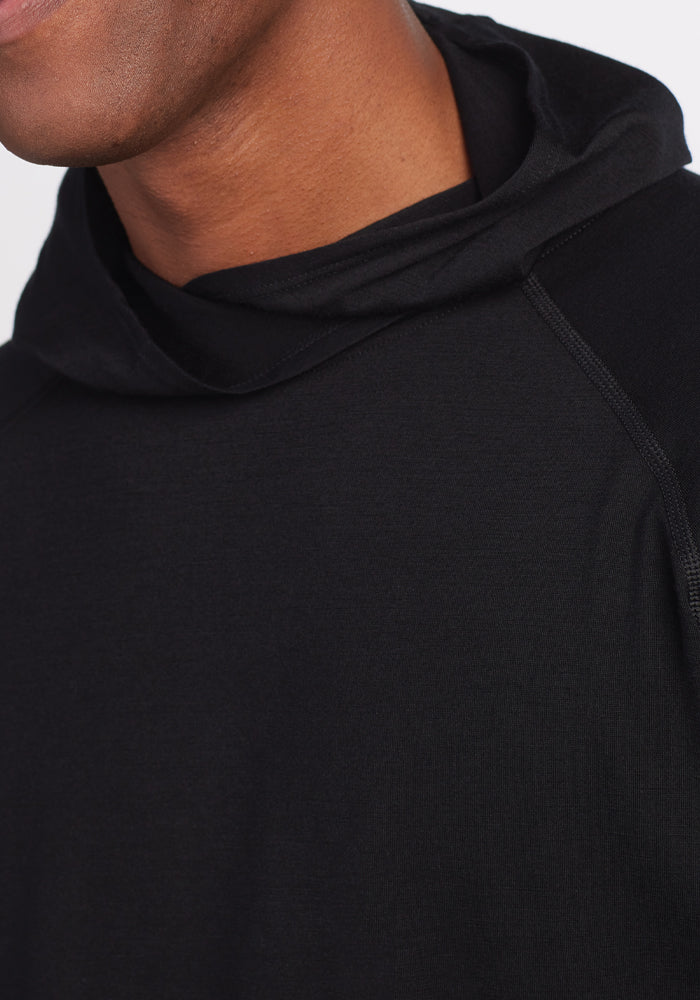 Men's Base Camp Hoodie - Lightweight Merino Wool Hooded Sweatshirt – Woolx