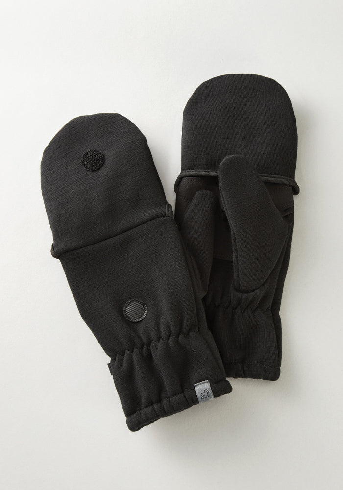 Cameron Glove Mitten - Black – Woolx