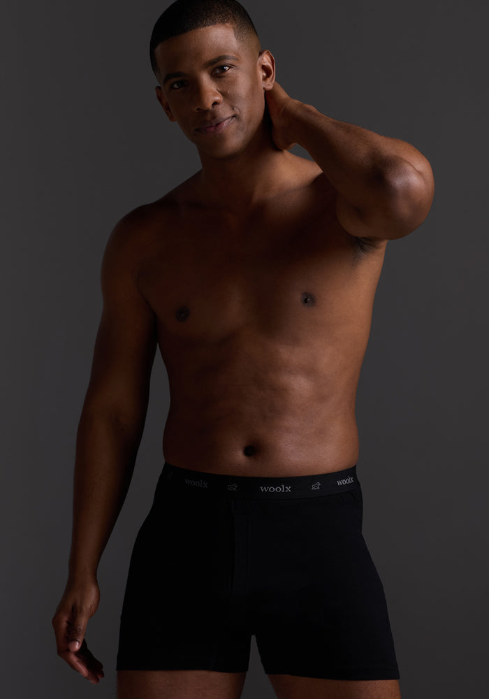 Mens Merino Wool Boxer Briefs -Breathable & Lightweight – Woolx