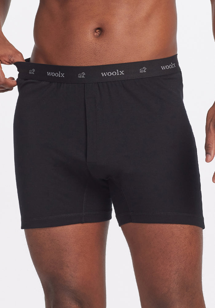 Mens Merino Wool Boxer Briefs -Breathable & Lightweight- Free Shipping ...