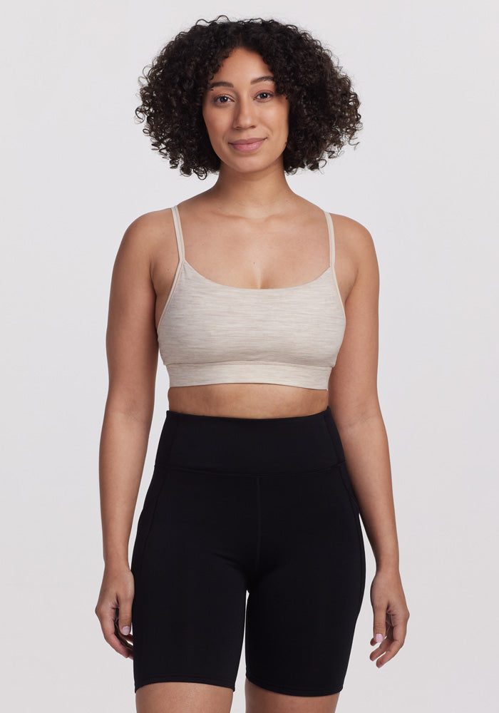 Merino Wool Bra - Women's Merino Bralette - Lightweight & Breathable ...