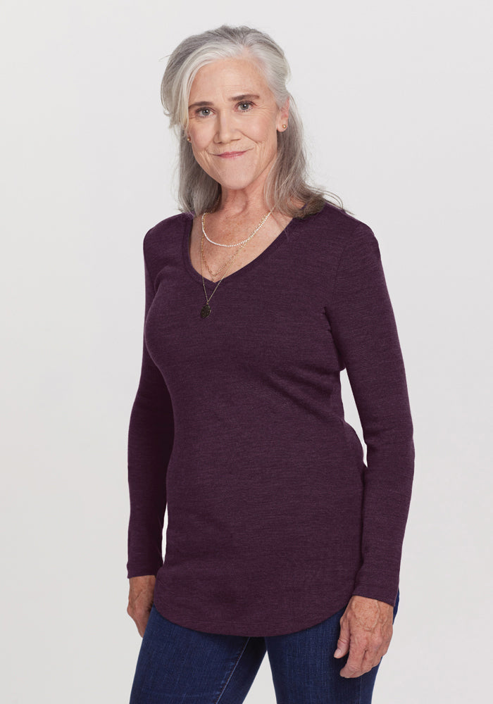 Merino Wool Tunic Top - Free Shipping on Merino Wool Tunic Sweaters – Woolx