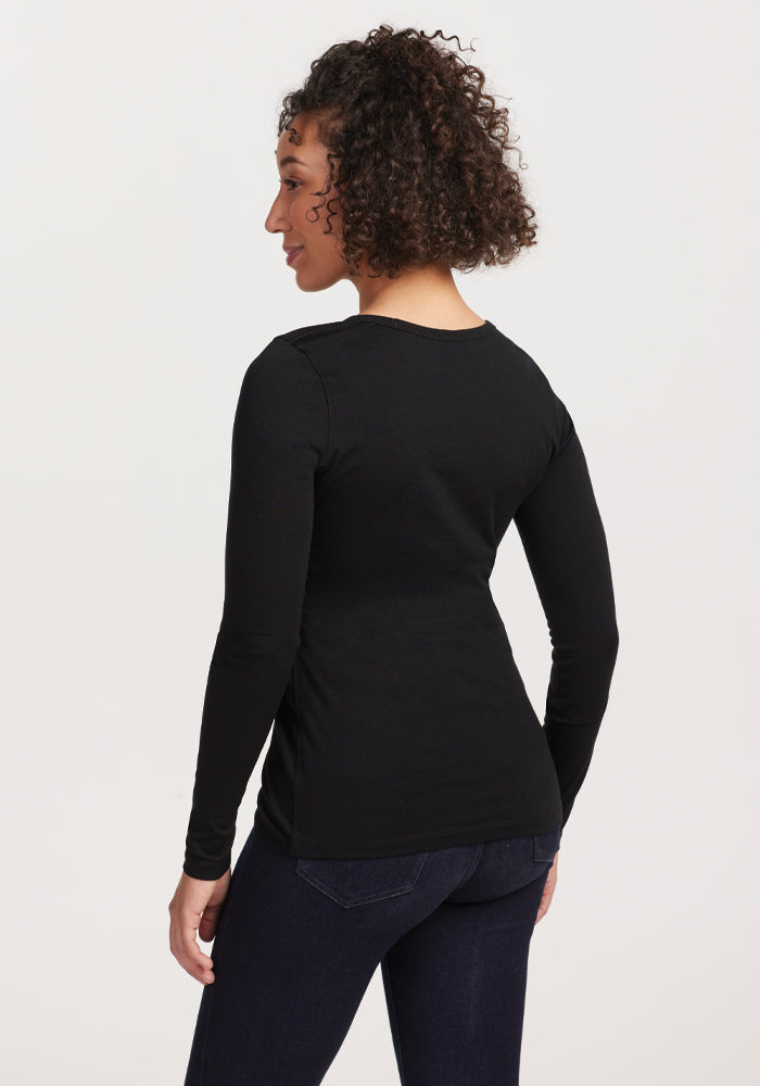 All Season Base Layer | Remi Lightweight Merino Wool Scoop Neck – Woolx