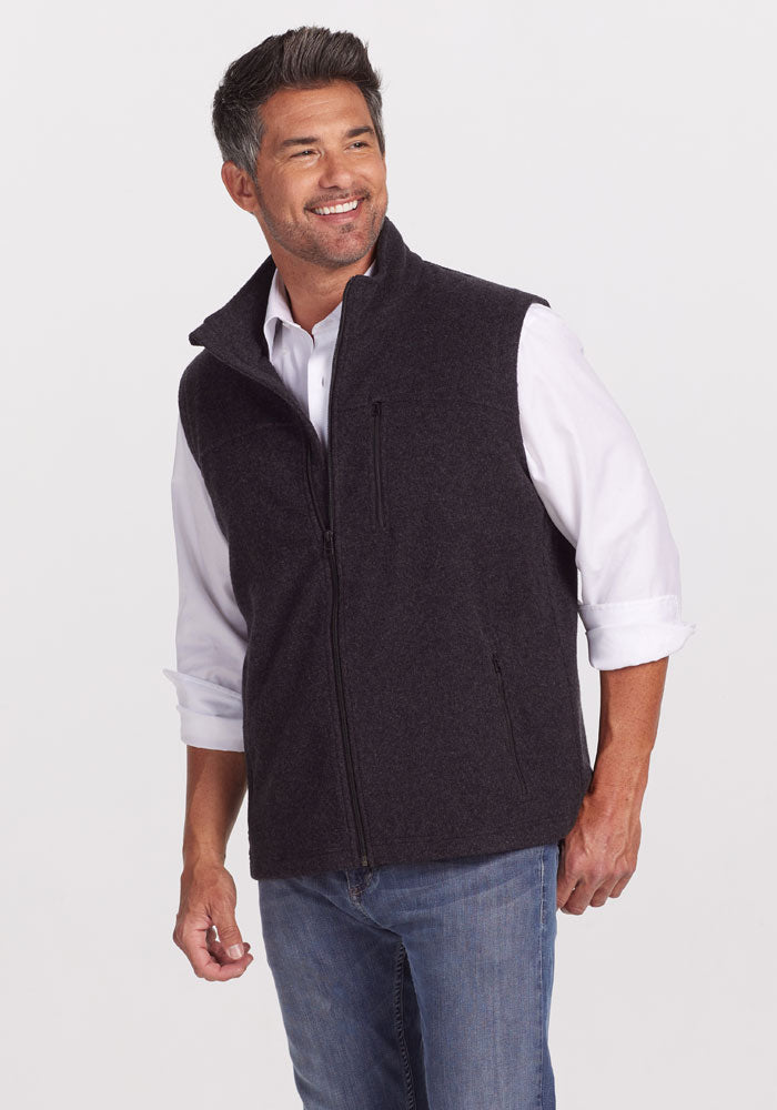 Men's Merino Wool Vest - Heavyweight Outdoors Vest - Free Shipping – Woolx