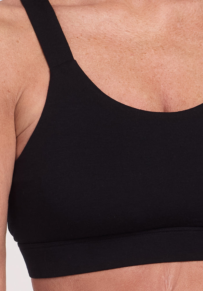 Livi Bra - Black – Woolx