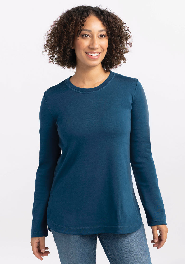 Merino Wool Tunic | Hazel Lightweight Merino Wool Tunic – Woolx