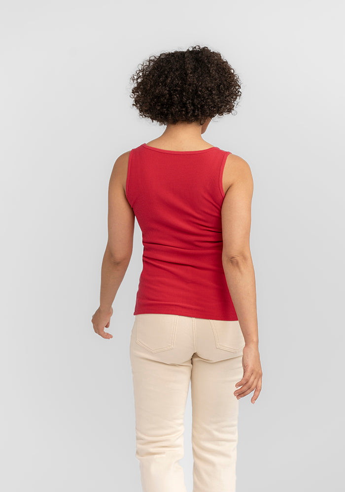 Vivi Ribbed Tank – Woolx