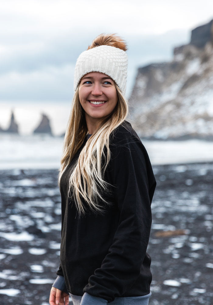 Womens Winter Beanie - Knit Wool Hat - Woolx Kaylee