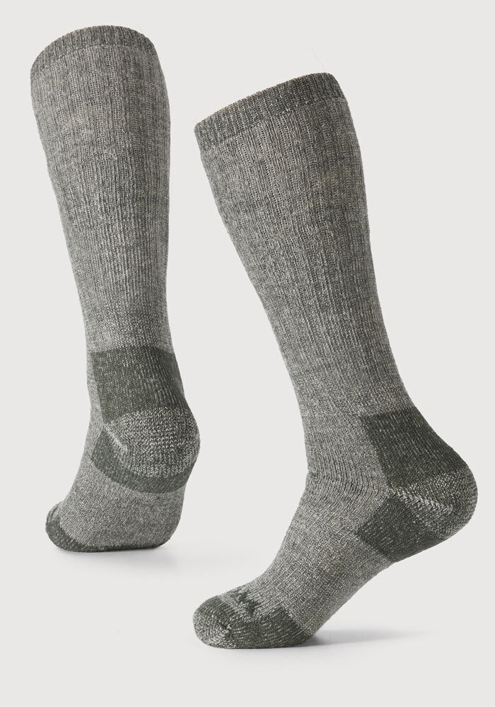 Heavyweight Merino Wool Socks Warm Over-the-Calf Wool Socks For Snow ...