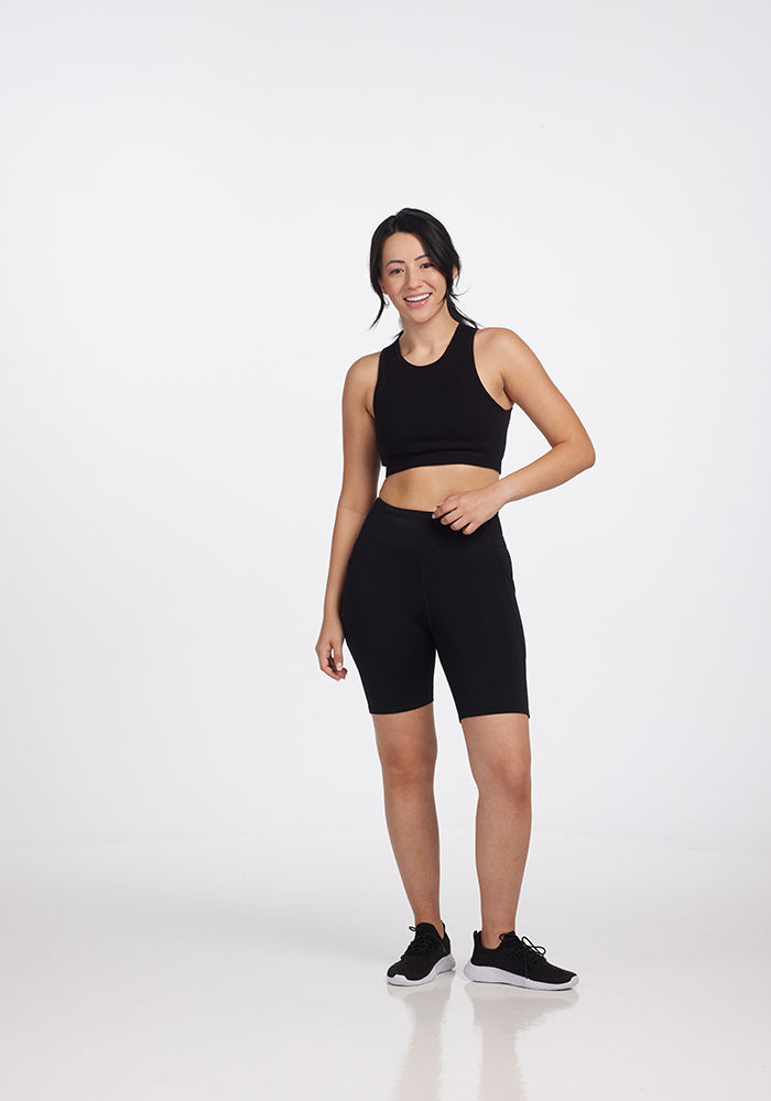 Merino Wool Bralette - Bralette Wicks Sweat and Odor - Woolx Mila Bra