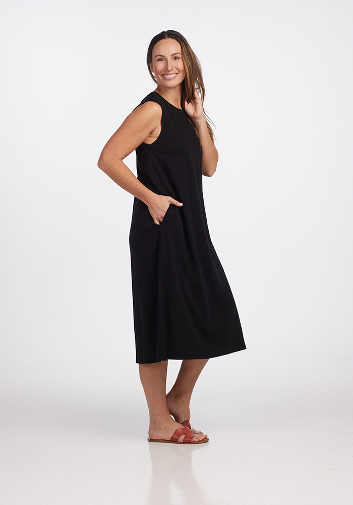 Merino Wool Travel Dress - Breathable Wool Dress With Pockets – Woolx