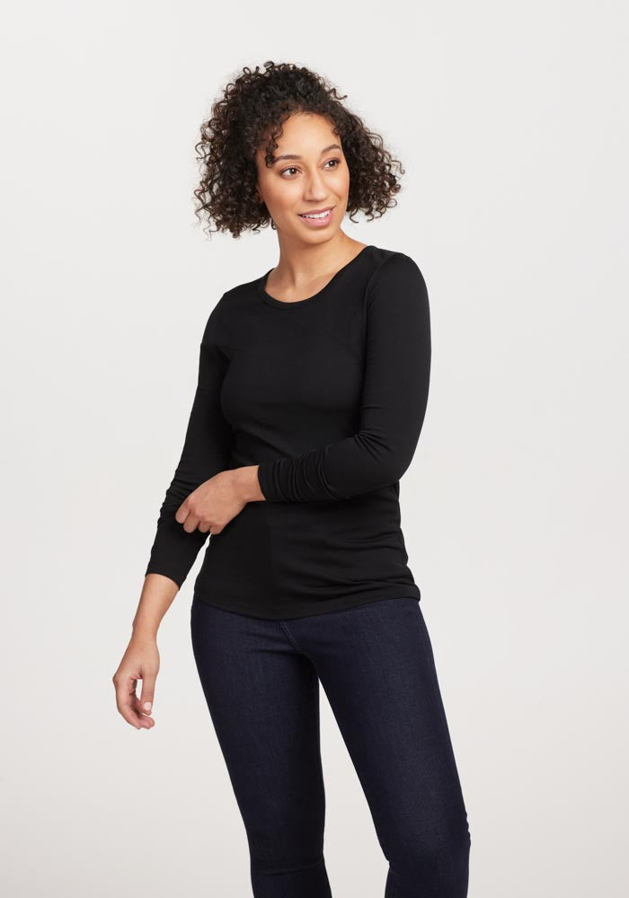 Lightweight Merino Wool Top For Women - Exercise Top - Free Shipping ...