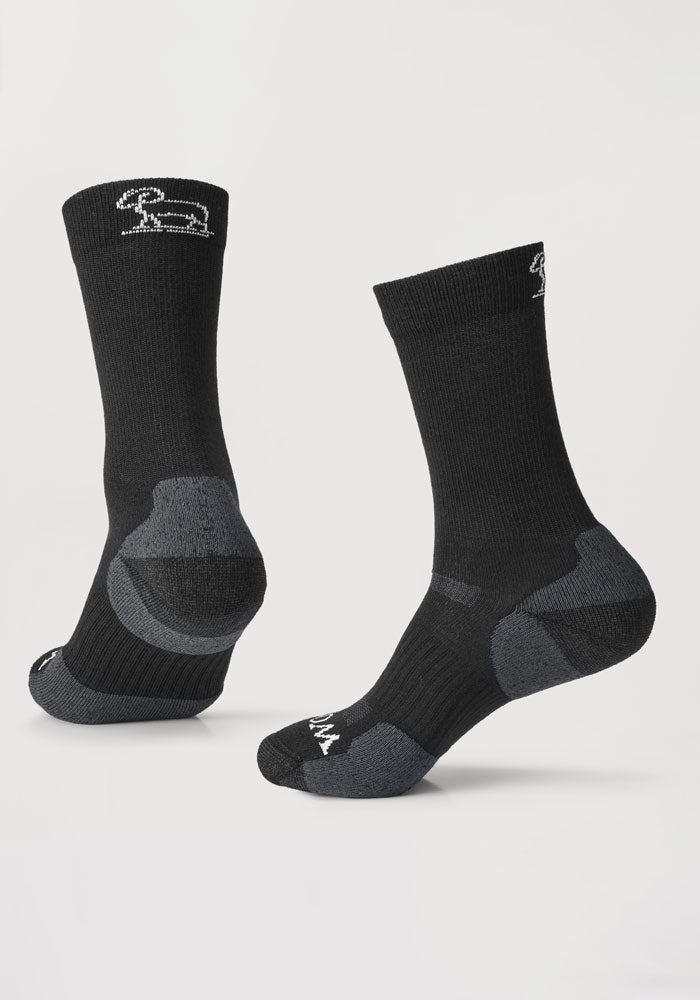 Merino Wool Lightweight Crew Socks - Woolx Harbor Sock