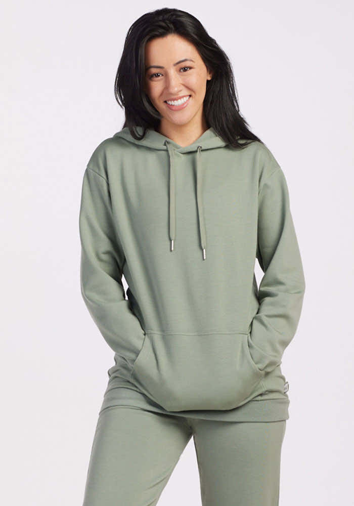 Women's Merino Wool Hoodie For Lounging & Staying Warm - Woolx Avery