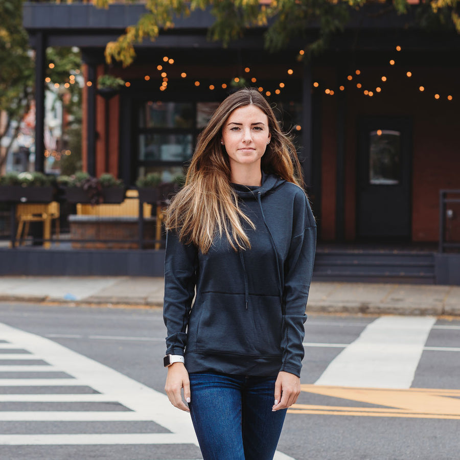 Woolx Womens Merino Wool Hoodie - Womens Sweatshirt - Free Shipping